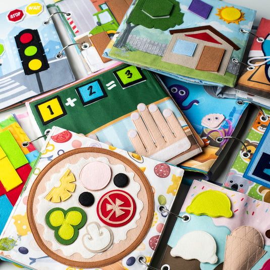 Buy Personalized Quiet book for Kids & Toddlers 1-2 Year Old Quiet ...